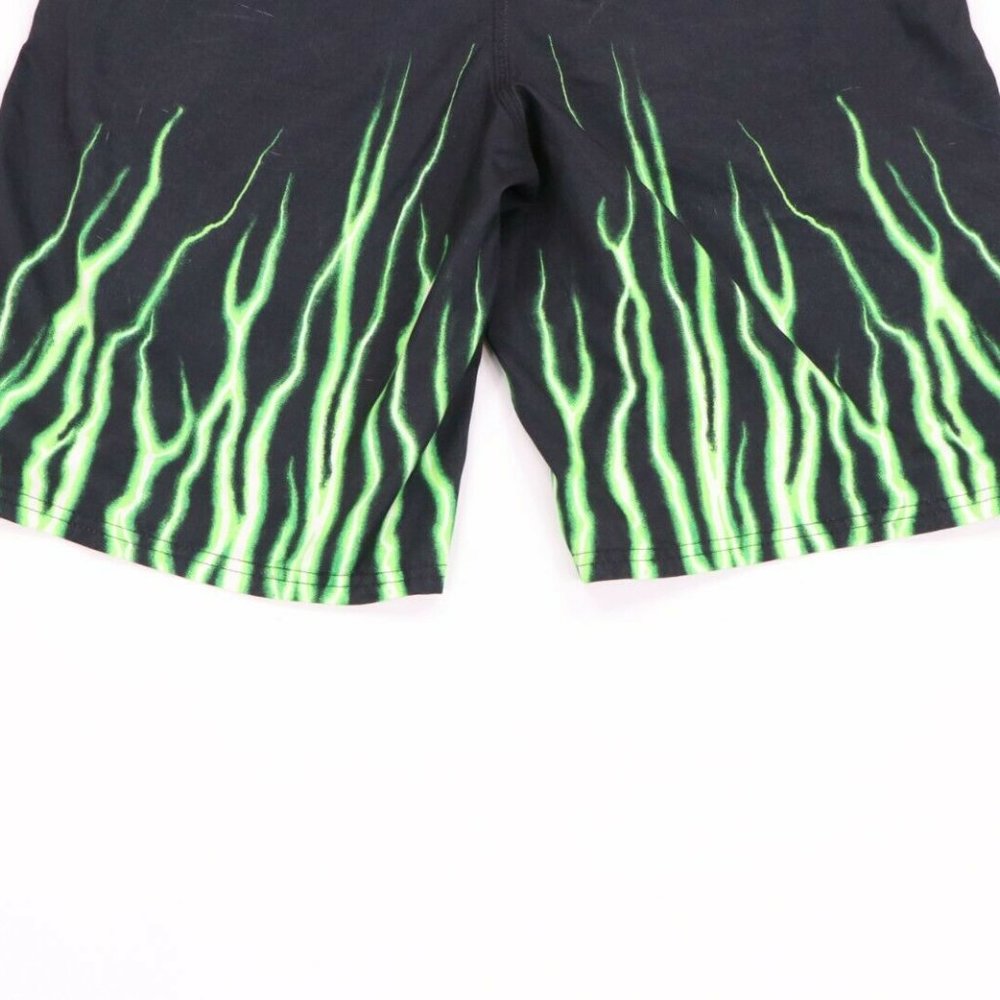 Vtg Nike Travis Scott Fire Flames Lined Shorts - Gem
